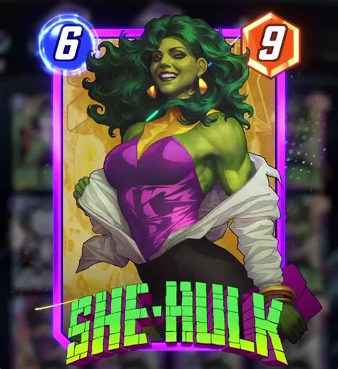 She Hulk Gold With Purple Border Album On Imgur