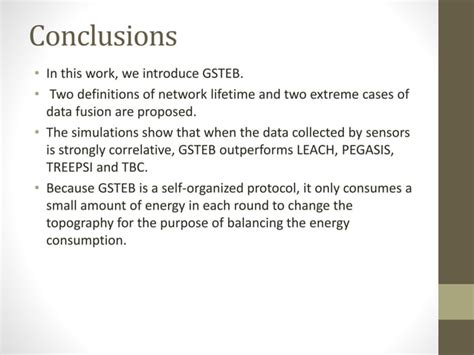 A General Self Organized Tree Based Energy Balance Routing Protocol For Wsn Ppt