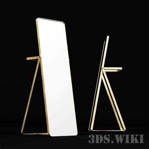 Напольное зеркало с подставкой от IKEA - Скачать 3D-модель (2686 ...