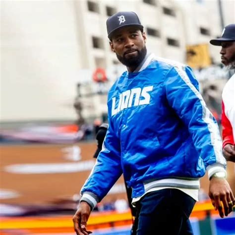Calvin Johnson Jacket Detroit Lions Varsity Jacket