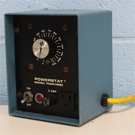 Alt Item 21498 Powerstat L10b Variable Autotransformer