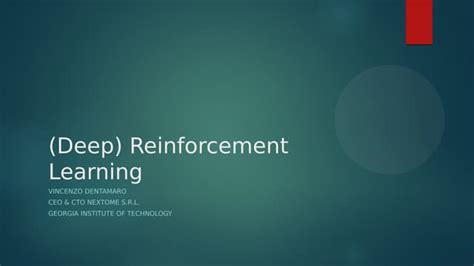 Deep Reinforcement Learning Pdf