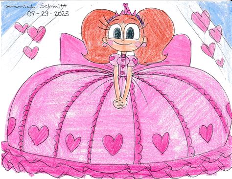 Jessika In Her Big Pink Princess Dress By Toonguy971st On Deviantart