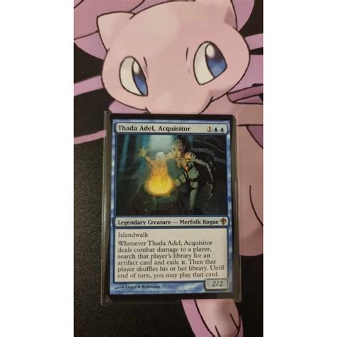 Thada Adel Acquisitor การ์ด Magic The Gathering ของแท้ จากชุด Worldwake Shopee Thailand