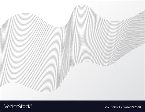 Abstract Line Pattern Design Deocorative Artwork Vector Image