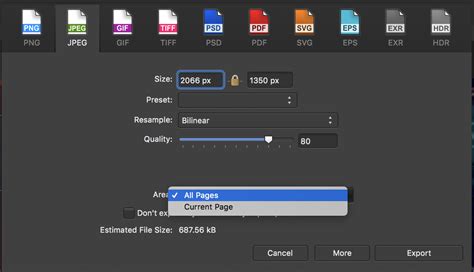 Export Range Of Page S Feedback For Affinity Publisher V On Desktop Affinity Forum