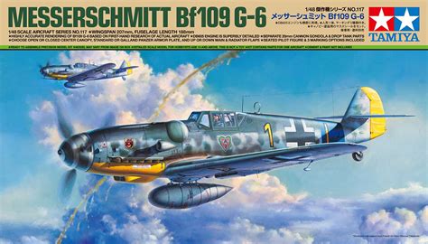 Boxart Of Tamiya 61117 1 48 Messerschmitt Bf 109 G 6 Tamiyablog