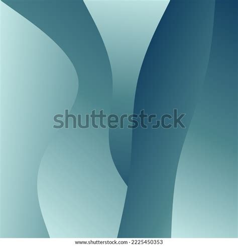 Abstract Green Waves Background Dynamic Shapes Stock Vector Royalty Free 2225450353 Shutterstock