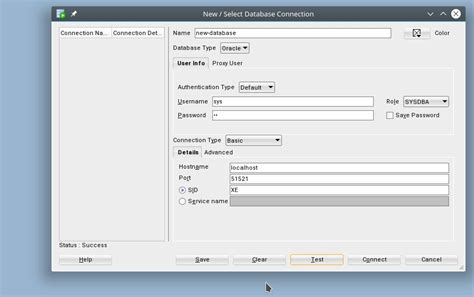cannot connect to the new user created on oracle database 18 xe in