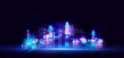 Communication Night City Stock Illustrations 35040 Communication