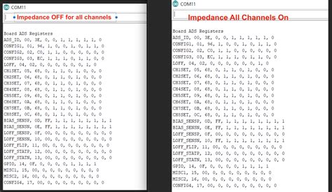Ads1299 Impedance Measurement Setting Configuration Data Converters Forum Data Converters