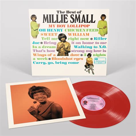 Millie Small The Best Of Millie Small Red Vinyl Lp Jpcde