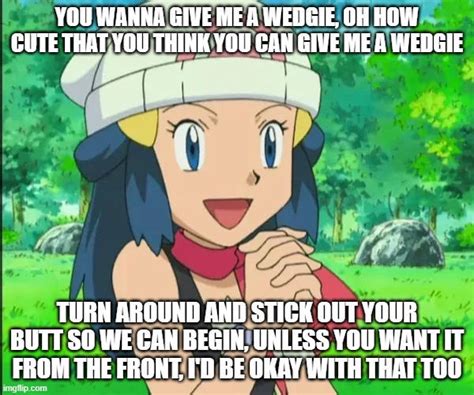 Dawn Wedgie Caption 1 By Gdhfvryyi On Deviantart