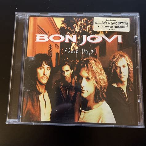 Bon Jovi These Days Cd 1995 Retro Unit