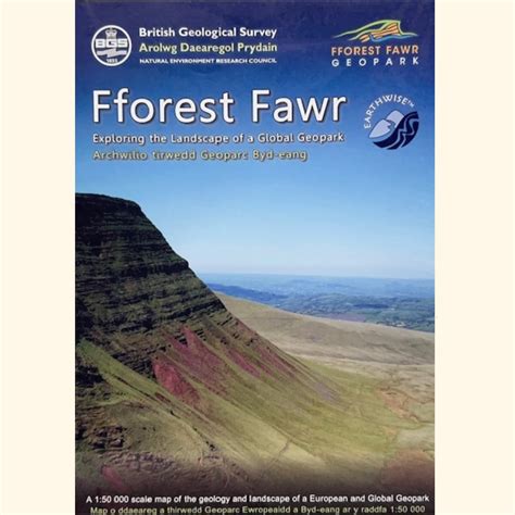 Fforest Fawr Geopark Map Brecon Beacons National Park