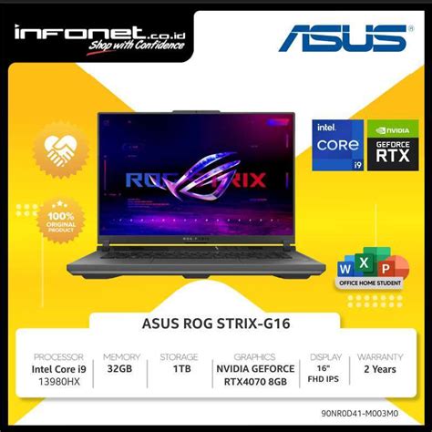Jual Asus Rog Strix G G Ji I C G O I Hx Gb Tb Rtx Gb W Ohs Di Seller