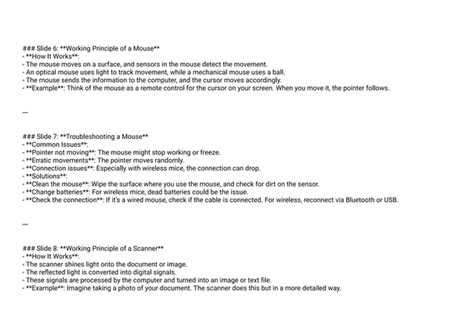 Input Device Working And Their Troublesh Ppt