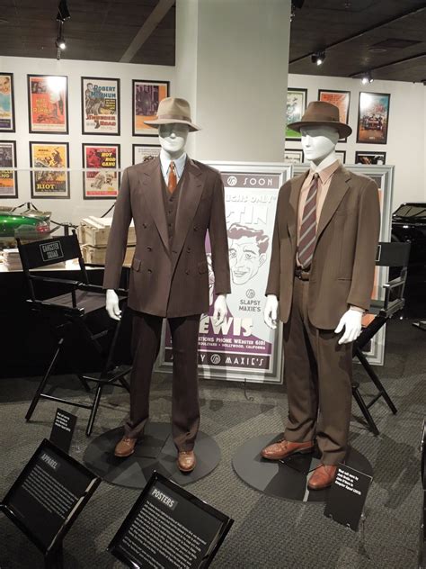 Hollywood Movie Costumes And Props Costumes Worn By Ryan Gosling And Josh Brolin In Gangster