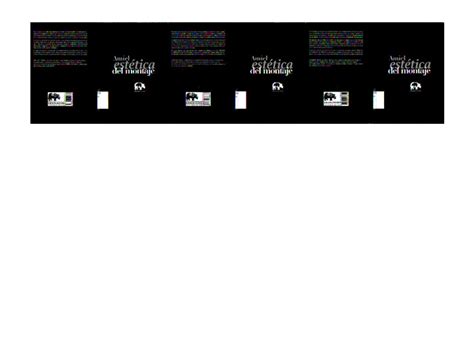 Amiel Vincent Estetica Del Montaje Pdfcoffee Com