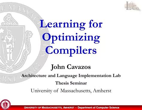 Ppt Learning For Optimizing Compilers Powerpoint Presentation Free Download Id5473715