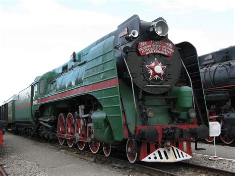 Classic Soviet Steam Locomotive P36 Series General