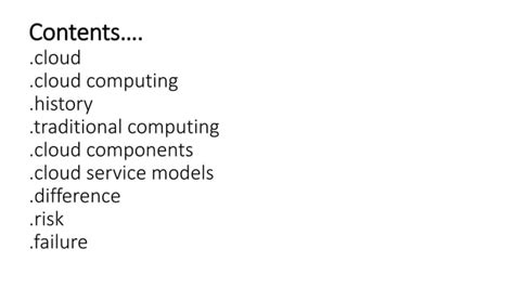 cloud computing vs traditional computing pptx cloud computing