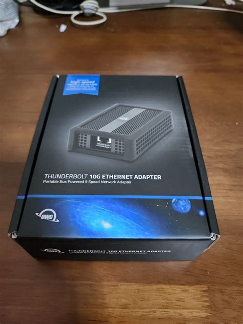 OWC Thunderbolt 10G Ethernet Adapter Computers Tech Parts Accessories Cables Adaptors