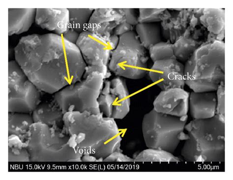 Sem Photographs Of Microstructure In P51 A Before And B After