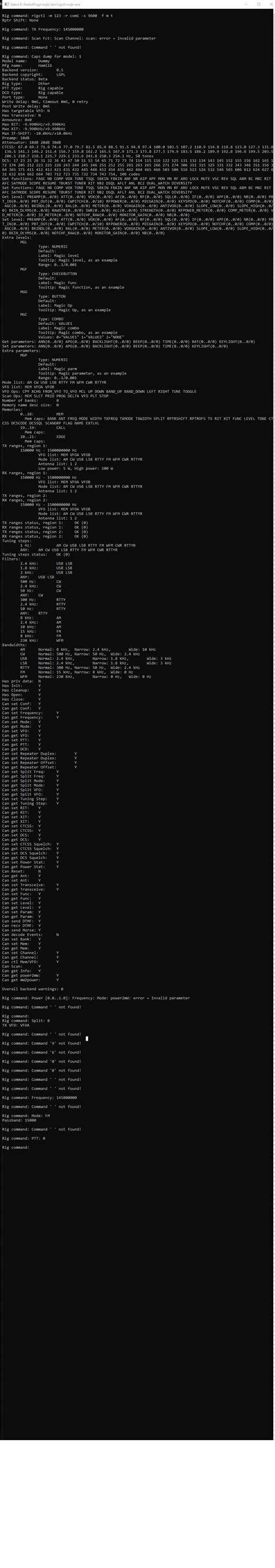 Hamlib Error With Wsjt X And Ft 897 · Issue 136 · Hamlibhamlib · Github