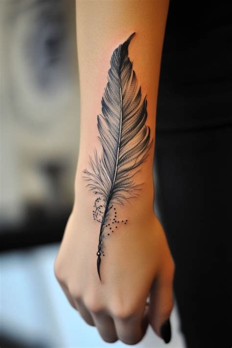 10 Elegant Feather Tattoos For Women That Will Add A Touch Of Beauty To