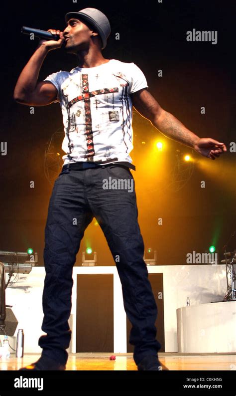 Simon Webbe Performing Live At Pop In The Park At Dorfold Park In