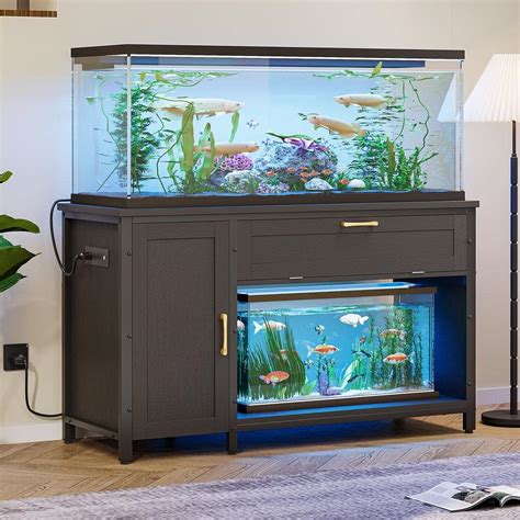 Have A Question About Bestier Black 55 Gal 75 Gal Aquarium Stand With