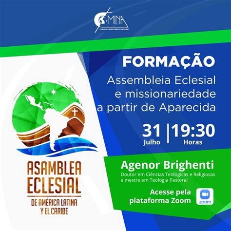 Comina Promove Formação Sobre O Processo De Escuta Para A Assembleia Eclesial Da América Latina