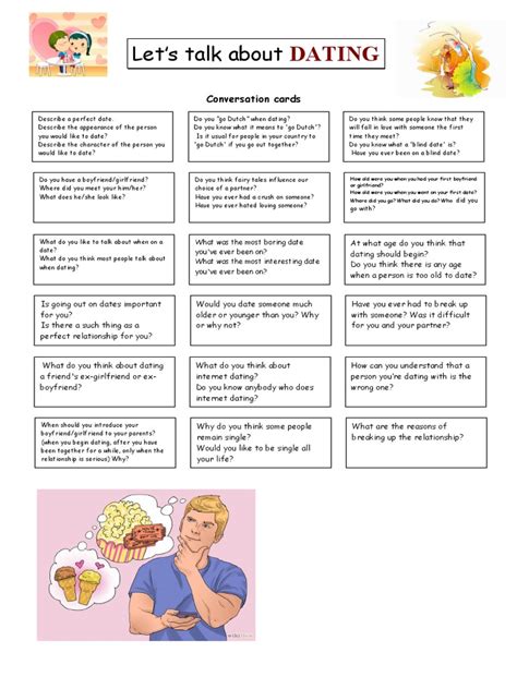 Lets Talk About Dating Conversation Topics Dialogs 91917 Pdf