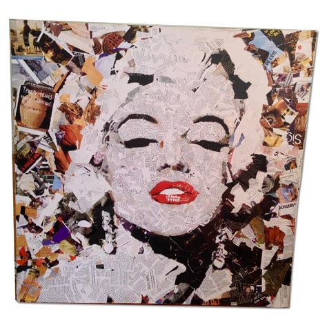 Marilyn Monroe Mosaic Art Aptdeco
