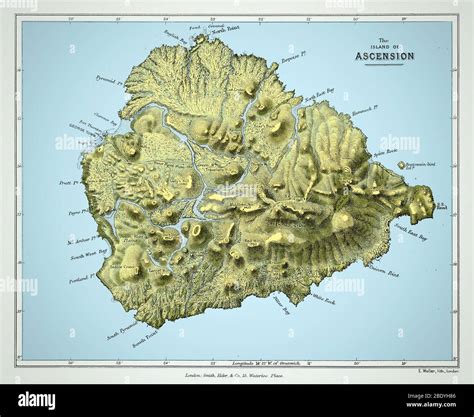 Ascension Island Map
