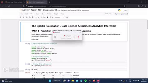 Charvi Jain On Linkedin Task2 Thesparksfoundation Gripmarch23