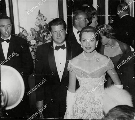 Actress Deborah Kerr Her Husband Tony Foto Stok Editorial Gambar Stok