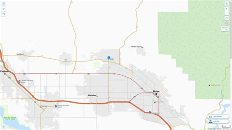 Eagle Idaho Map