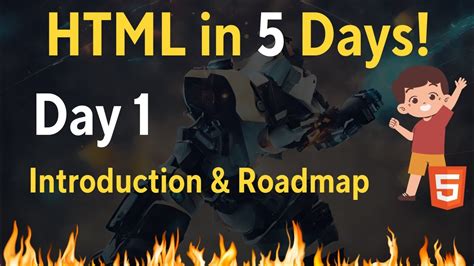 Html Mastery 5 Day Tutorial For Beginners Challenge 🚀 Youtube