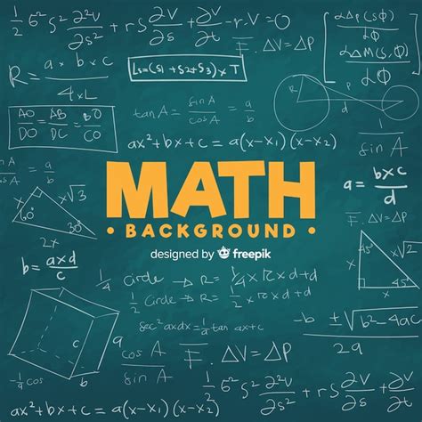 Premium Vector Mathematics Background Math Symbols And Formulas