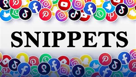 Venkata Keerthi On Linkedin How To Use Snippets On Social Media To