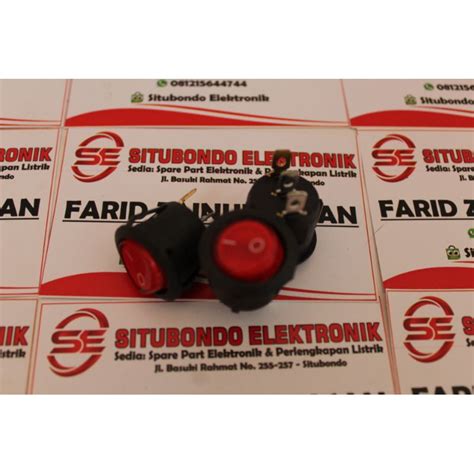 Jual Saklar On Off Lampu Bulat Pin Indonesia Shopee Indonesia