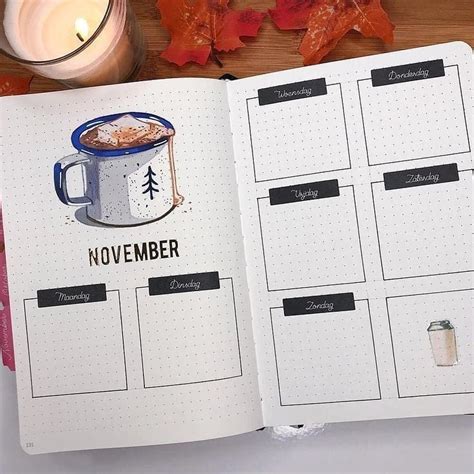 34 November Bullet Journal Ideas For Your Bujo