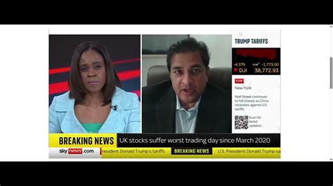 Shanker Singham Explains Trumps Tariffs On Sky News Youtube