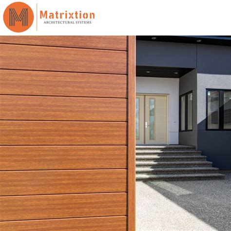 Supply Aluminium Weatherboard Metal Plank Cladding Building Wholesale Factory Matrixtion
