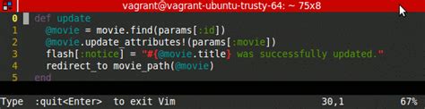 Vim Tutorial Navigating To The Beginning Of A Specific Word