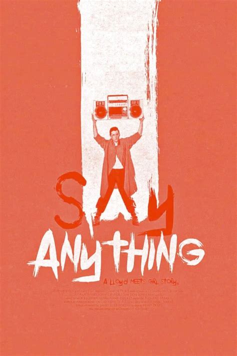 Say Anything 1989 Poster