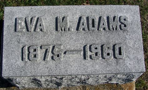 Eva Maud Travis Adams 1875 1960 Find A Grave Memorial