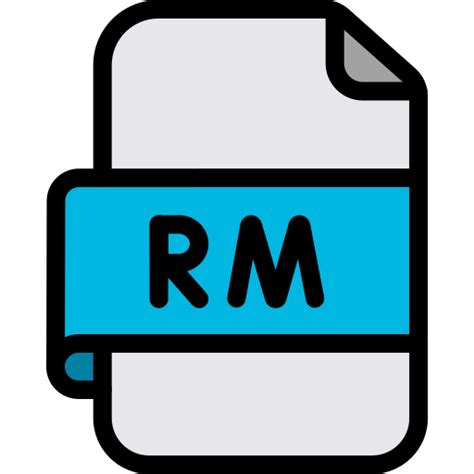 Rm File Generic Color Lineal Color Icon